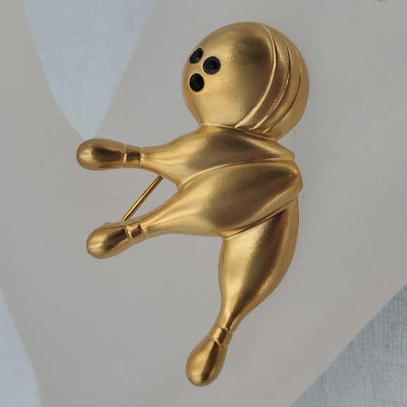 Avon | Jewelry | Avon Bowling Ball Pins Brooch | Poshmark